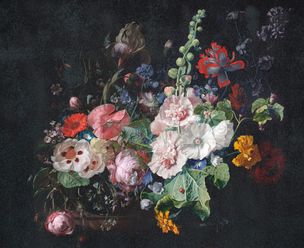 Dutch Decal B Floral / Design Wall Murals by Back to the Wall - Back To ...