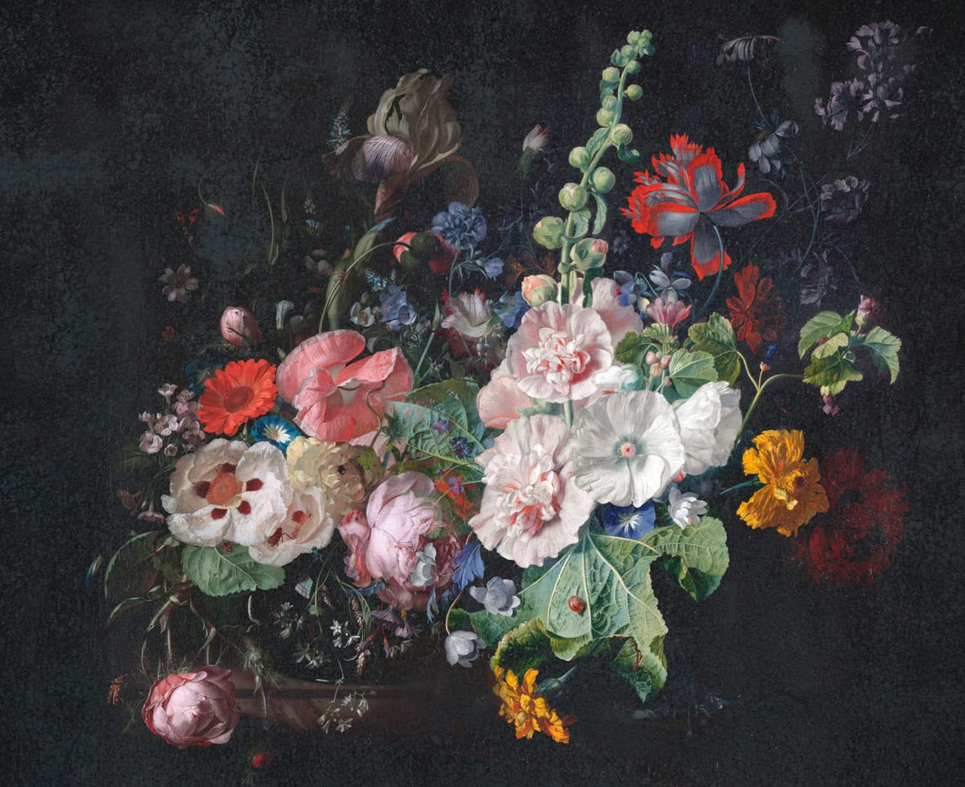 Dutch Decal B Floral / Design Wall Murals by Back to the Wall - Back To ...