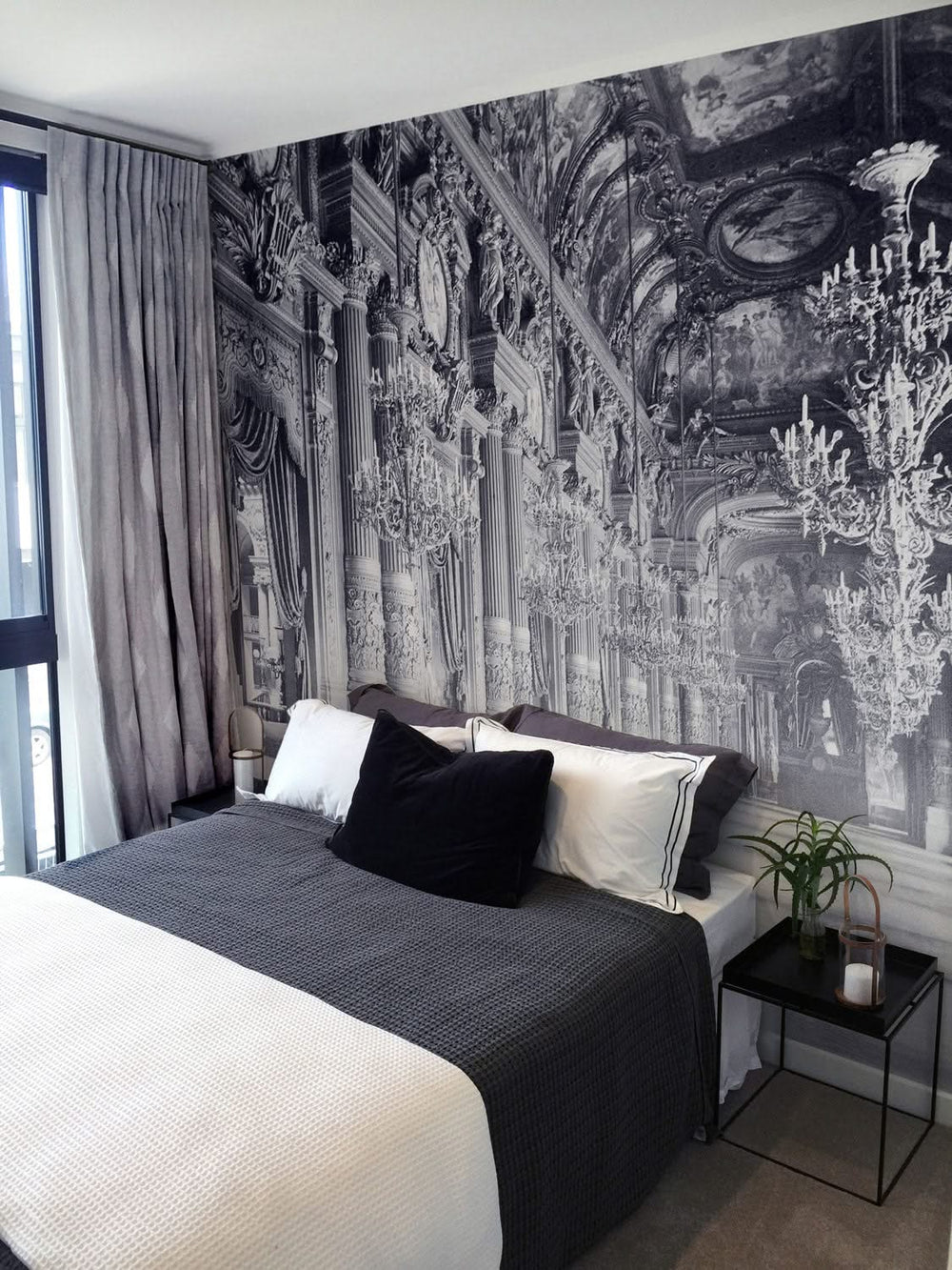 Opera Hall Chandellier Wall Mural by Back to the Wall - Back To The Wall