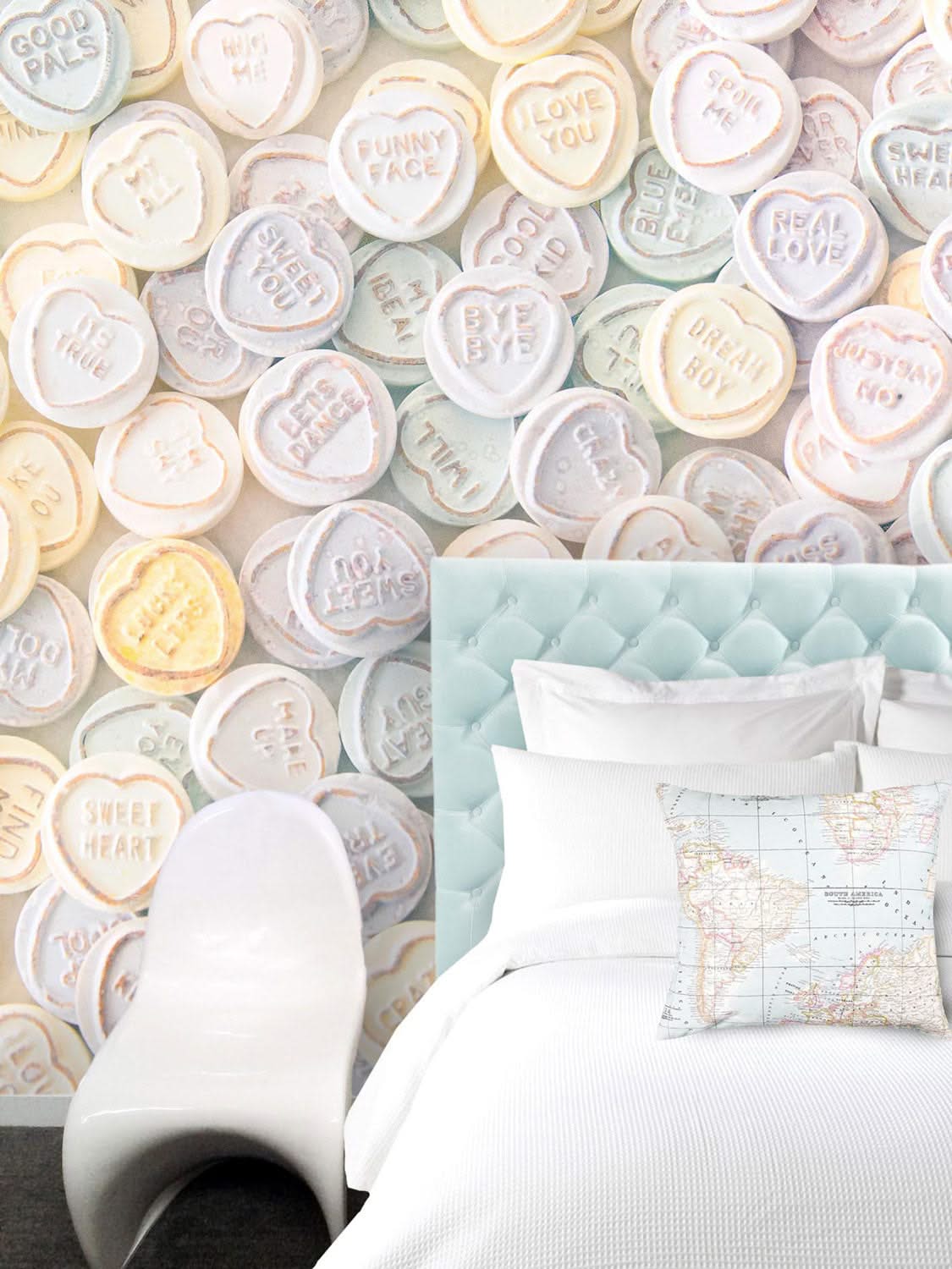 Lolly Scramble Candy Inspired Wall Mural by Back to the Wall - Back To ...